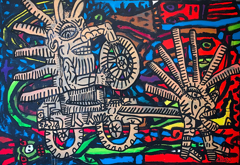 Robert Combas – C.G.B Galerie